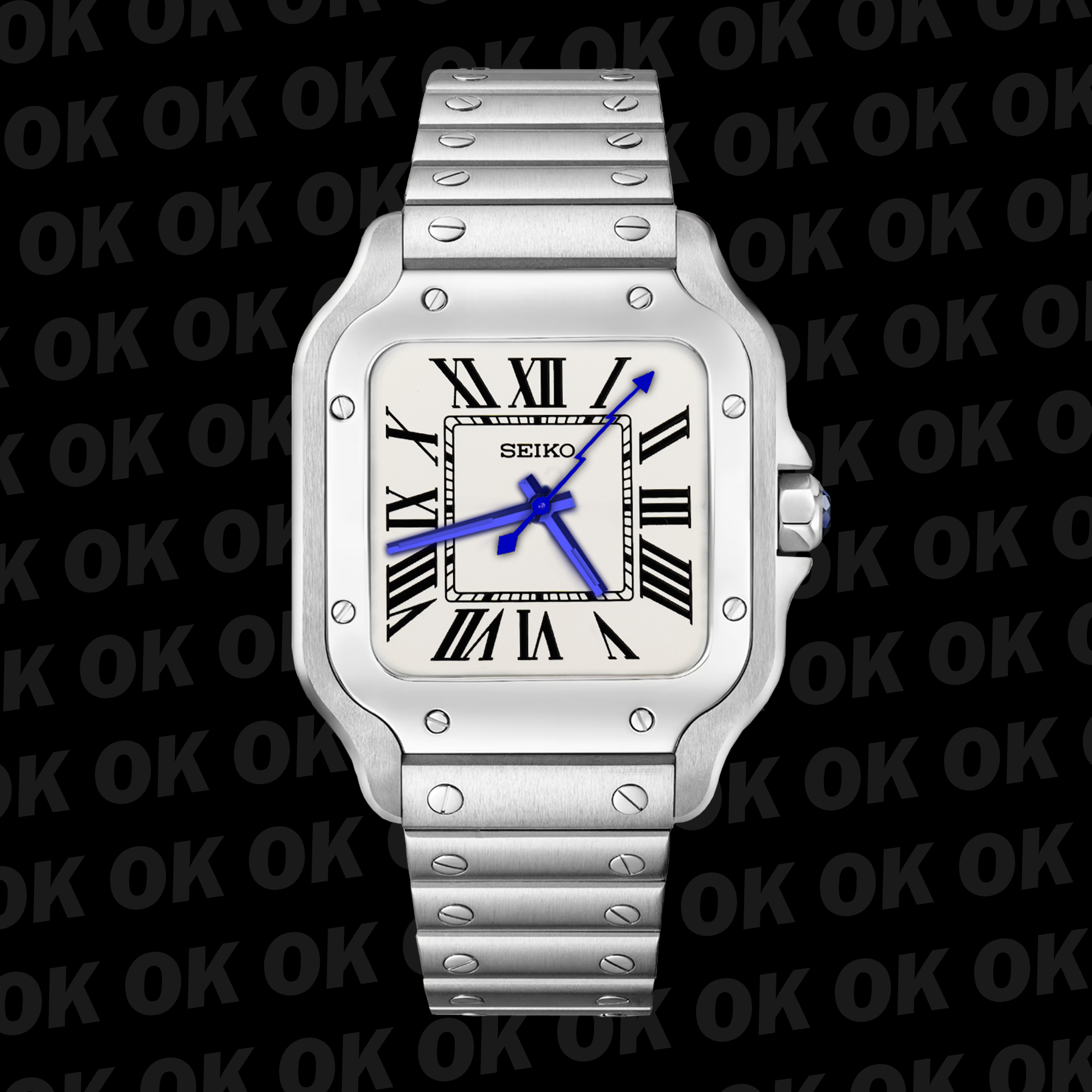 PERSONALIZA TU SEIKO MOD CARTIER – OK ICE