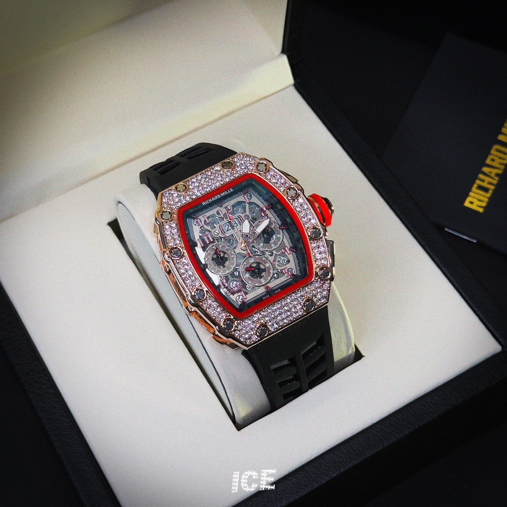 RICHARD MILLE ICE ROSE GOLD – OK ICE